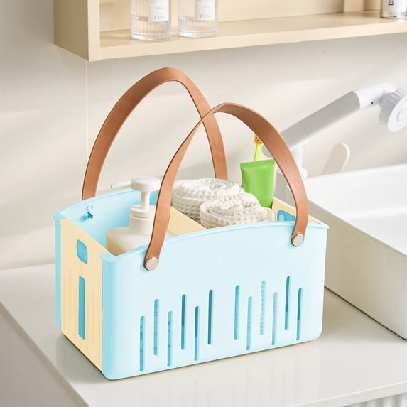 cpengpj Foldable Shower Caddy 1-Piece, Hollow Quick Drying, for ...