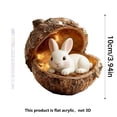 cpengpj Forest Animals Acorn Christmas Tree Pendant, Fade Resistant ...