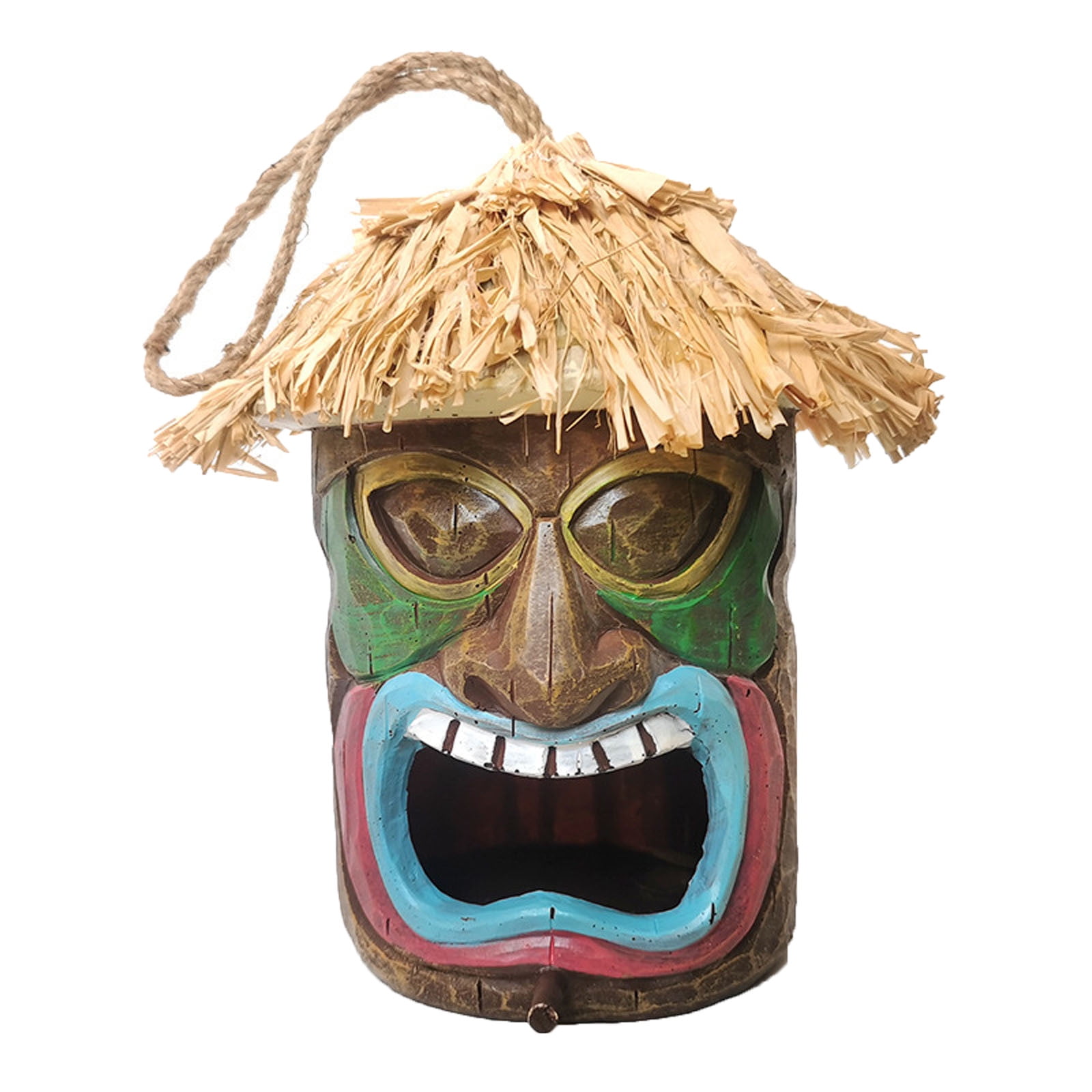 cpengpj Ghost Face Tree Bird Feeder Decorations, Flower Gardens ...