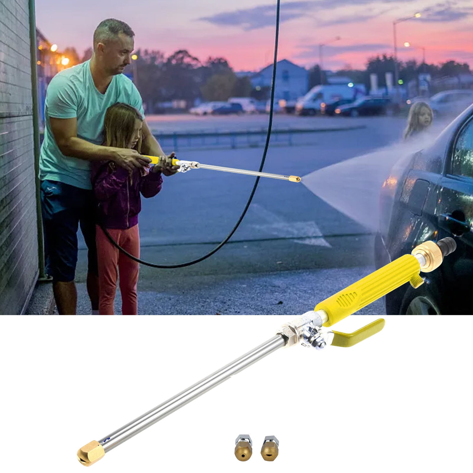 cpengpj High Pressure Power Washer Wand, Watering Sprayer Cleaning Tool ...