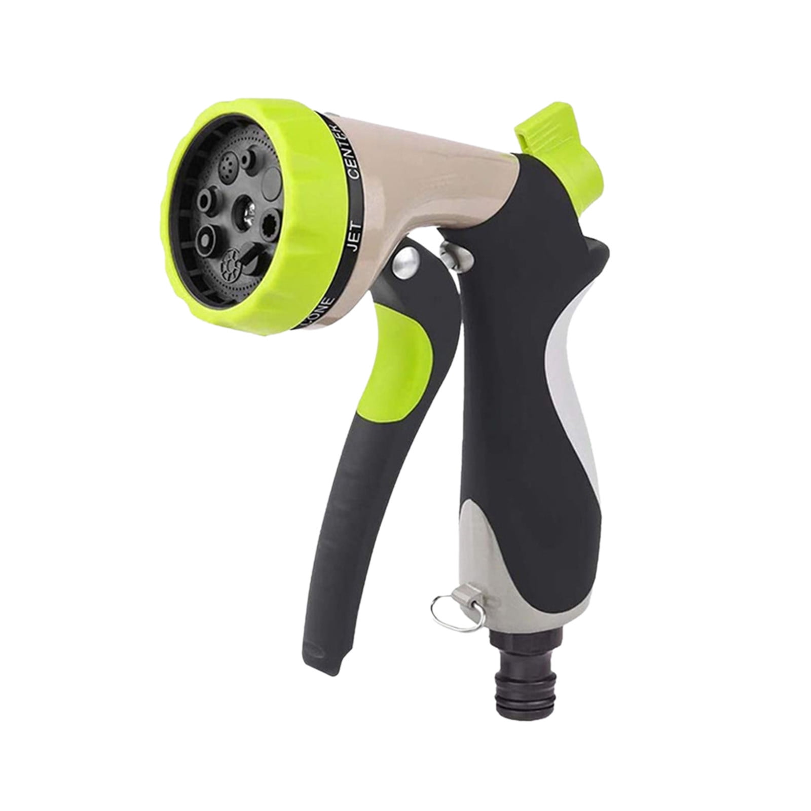 cpengpj High Pressure Water Spray Nozzle with 8 Adjustable Watering ...