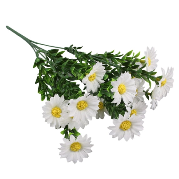 cpengpj Lifelike Daisy Artificial Flower Branches, Fade Resistant ...