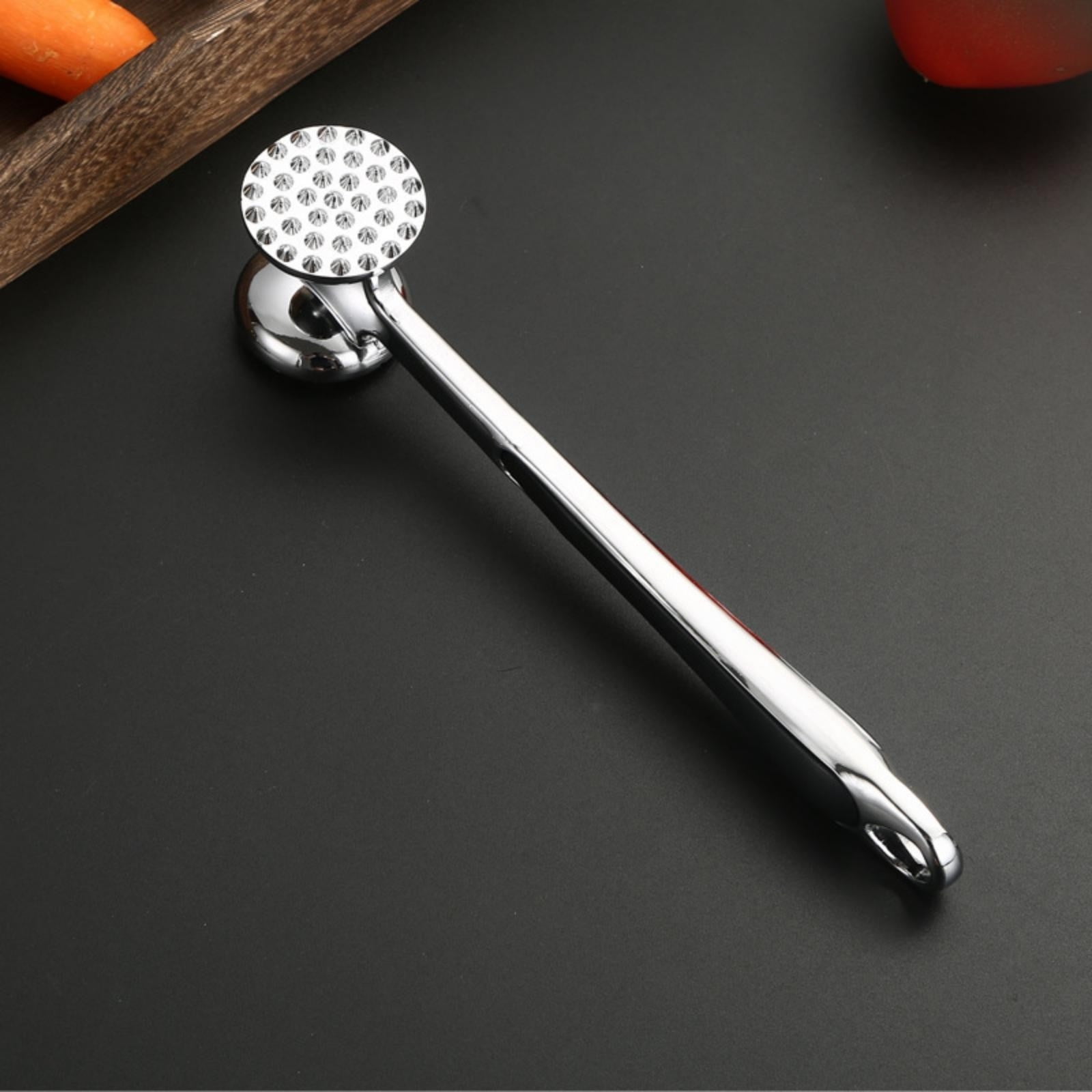 cpengpj Meat Mallet Tenderizer Tool, Stainless Steel 304 Meat Hammer ...