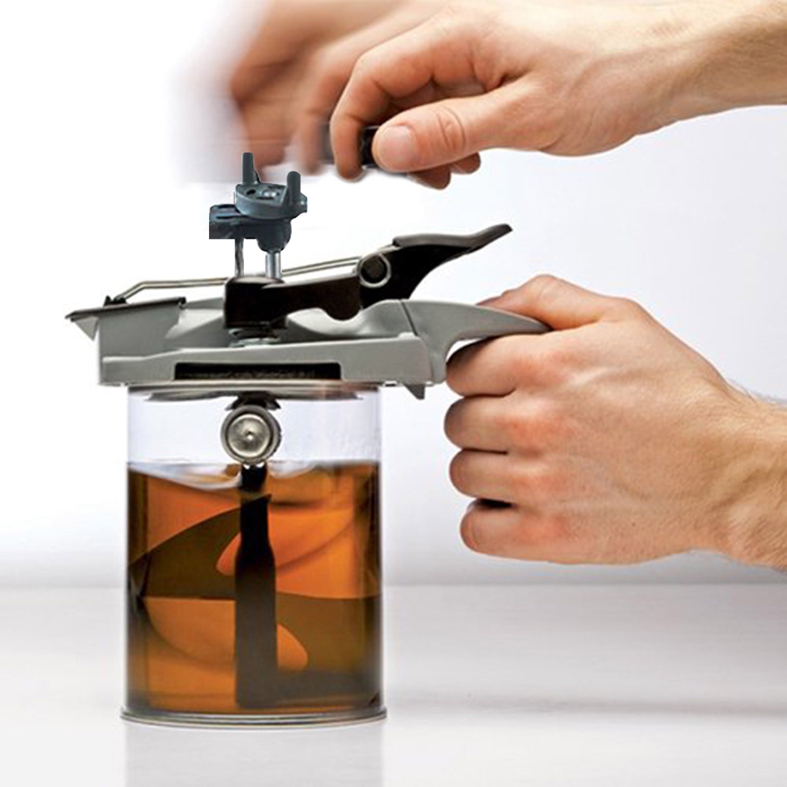cpengpj Mixing Mate Paint Can Cover with Dumping Nozzle and Stirring ...