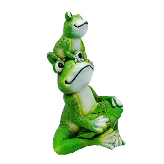 cpengpj Patio Furniture Set Realistic Resin Frog Statue Garden Decor ...