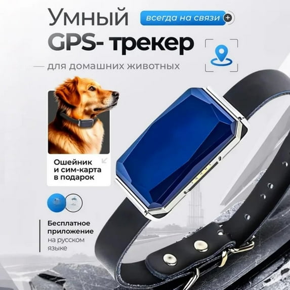 cpengpj Pet GPS Tracker for Dogs Cats, IP67 Waterproof Collar with Real ...