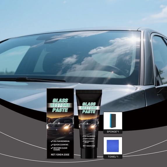 cpengpj Professional Glass Oil Film Removal Paste for Car Windshield ...