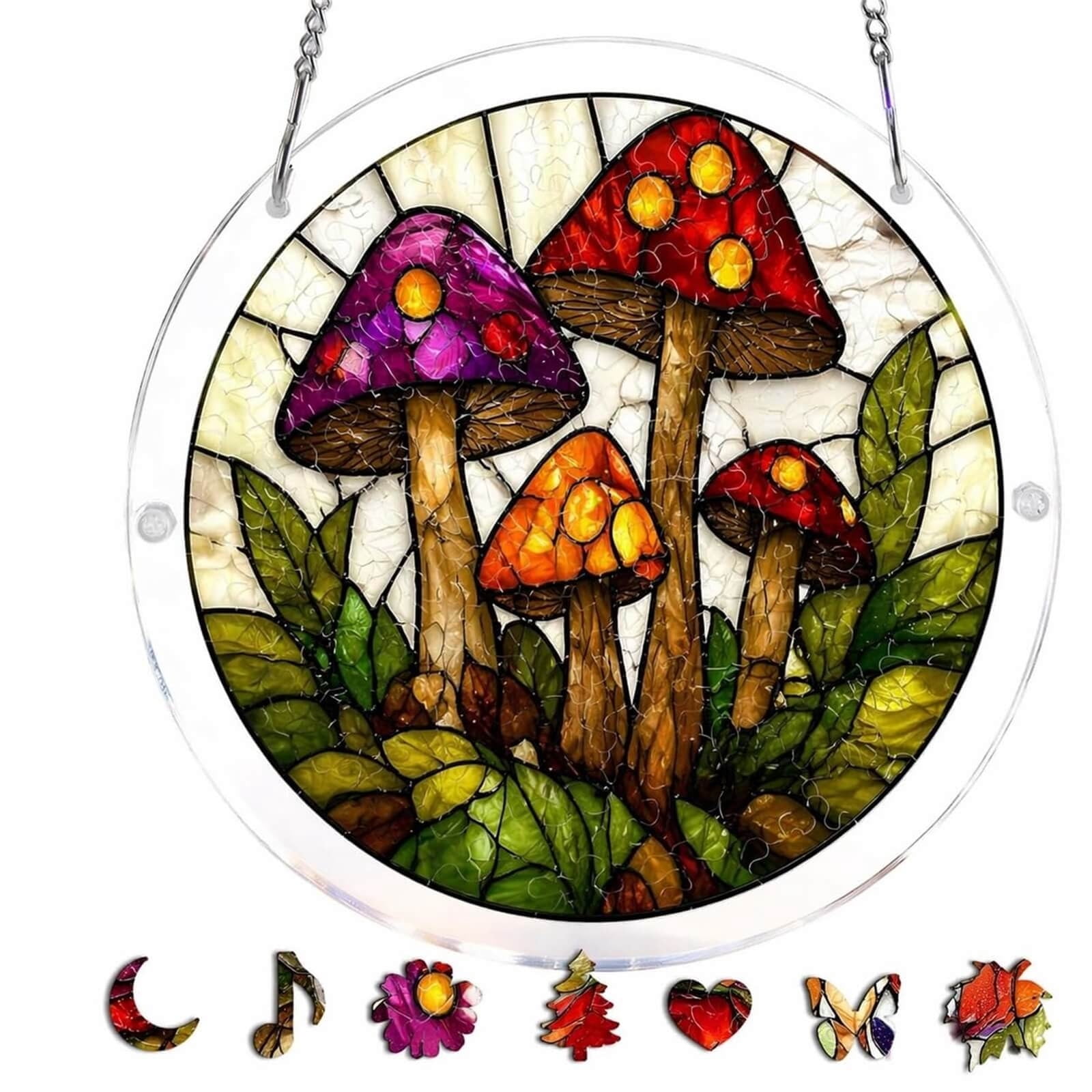 cpengpj Puzzle Design Sunshade Window Hanging Plates, Fade Resistant UV ...