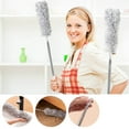 cpengpj Retractable Electrostatic Chicken Feather Duster Extendable ...