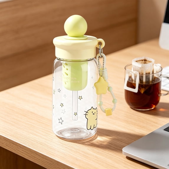 cpengpj Tea-Water Separation Water Cup, Food-Grade Plastic Drop ...
