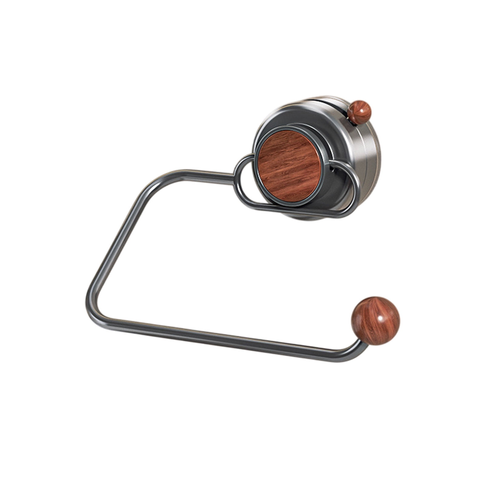 cpengpj Toilet Paper Roll Rack Wall Mounted 180 Degree Rotatable Tissue ...