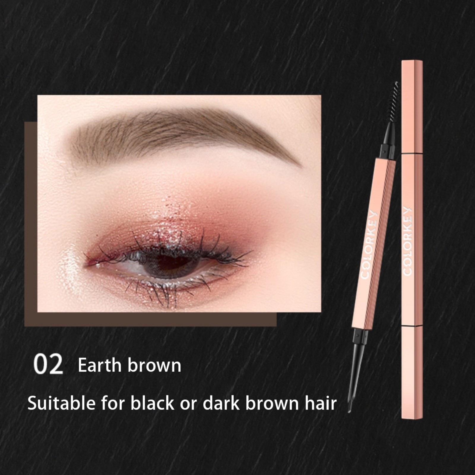 cptfadh Natural Lasting Eyebrow Tint New Eyebrow Tint Box Three Colors ...