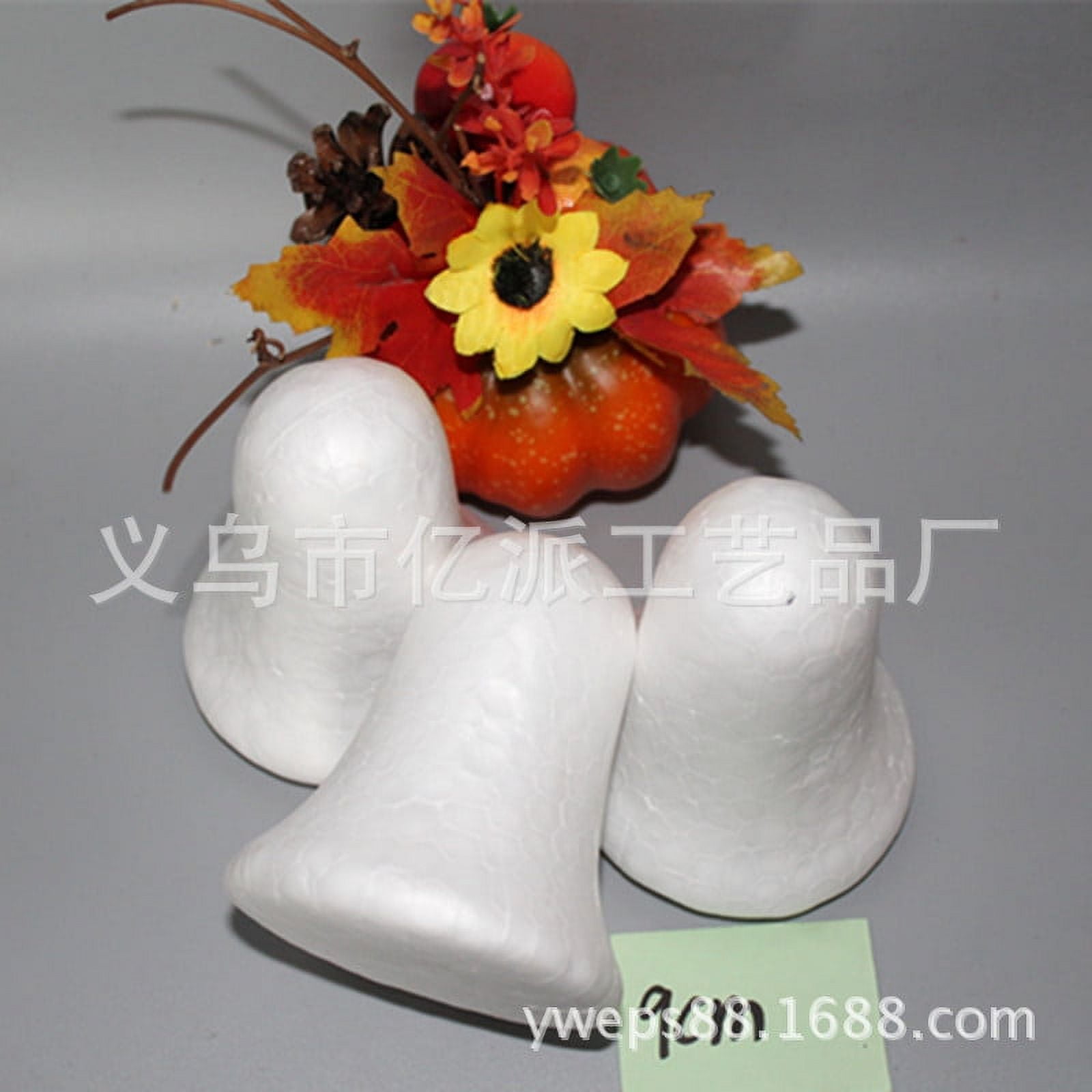 30pcs Blank Foam Bells Unfinished Foam Bell Models DIY Craft for ...