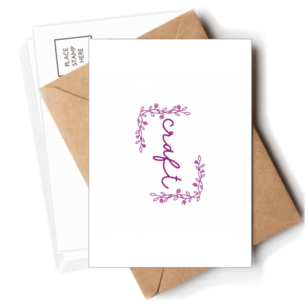 craftsman craftsmanship frame Postcards Envelopes Blank Note Cards ...