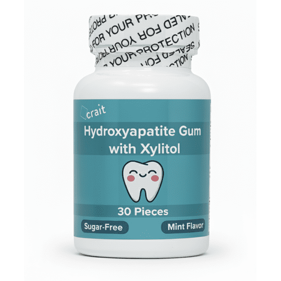 crait Hydroxyapatite Gum Remineralizing Gum with Non-Nano ...