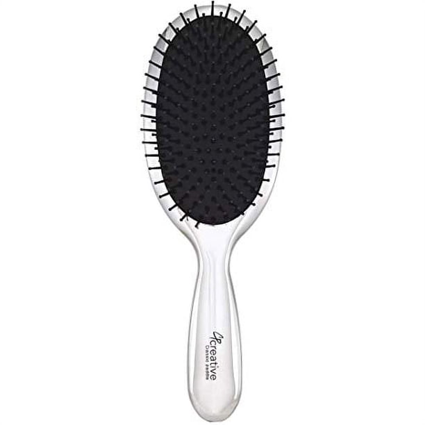 creative Hair Brushes Paddle chrome classic - Walmart Business Supplies