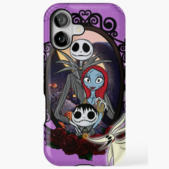 creepy Gothic Family Portrait Style Case for iPhone 11 12 13 14 15 16 ...
