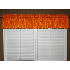 Burnt Orange Valances