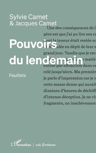 Ã critures Pouvoirs du lendemain: Feuillets, (Paperback) - Walmart.com