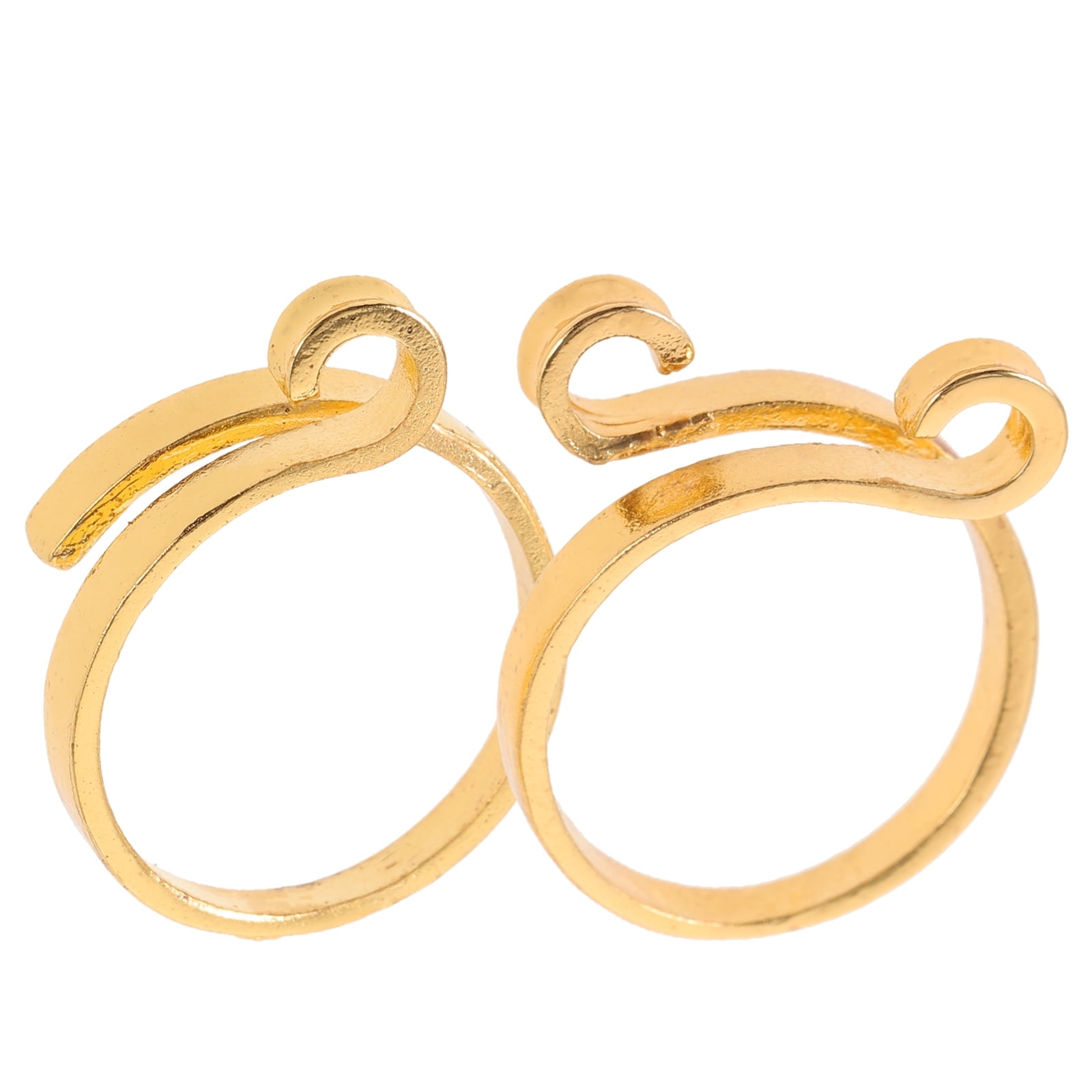 crochet ring 2Pcs Craft Rings Crochet Ornament Crochet Ring Women Yarn ...