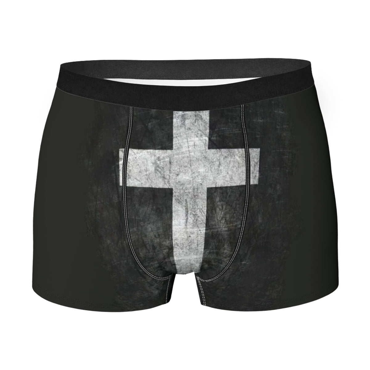 cross Boxer Shorts For Man 3D Print Male Underwear Panties Briefs Soft ...