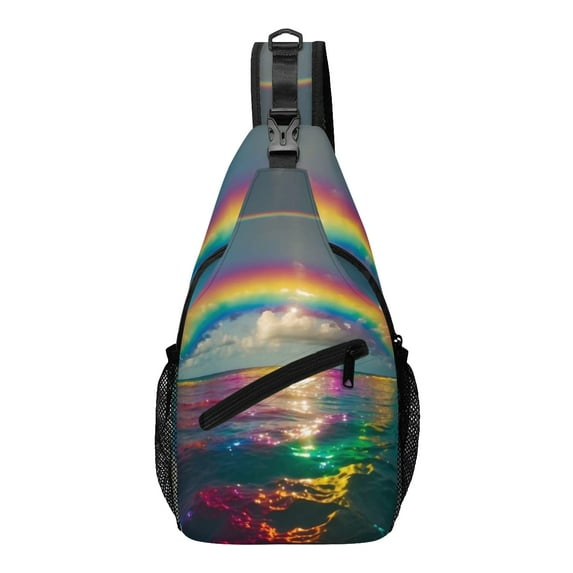 crossbody backpack for men and women, chest bag, crossbody bag ...