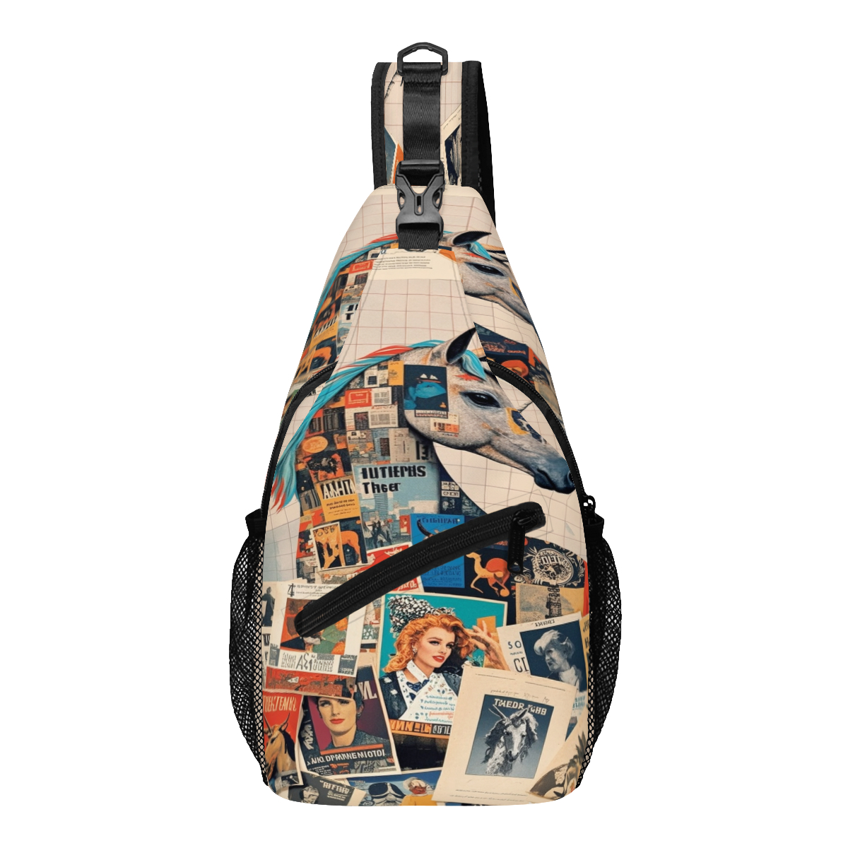 crossbody backpack for men and women, chest bag, crossbody bag ...