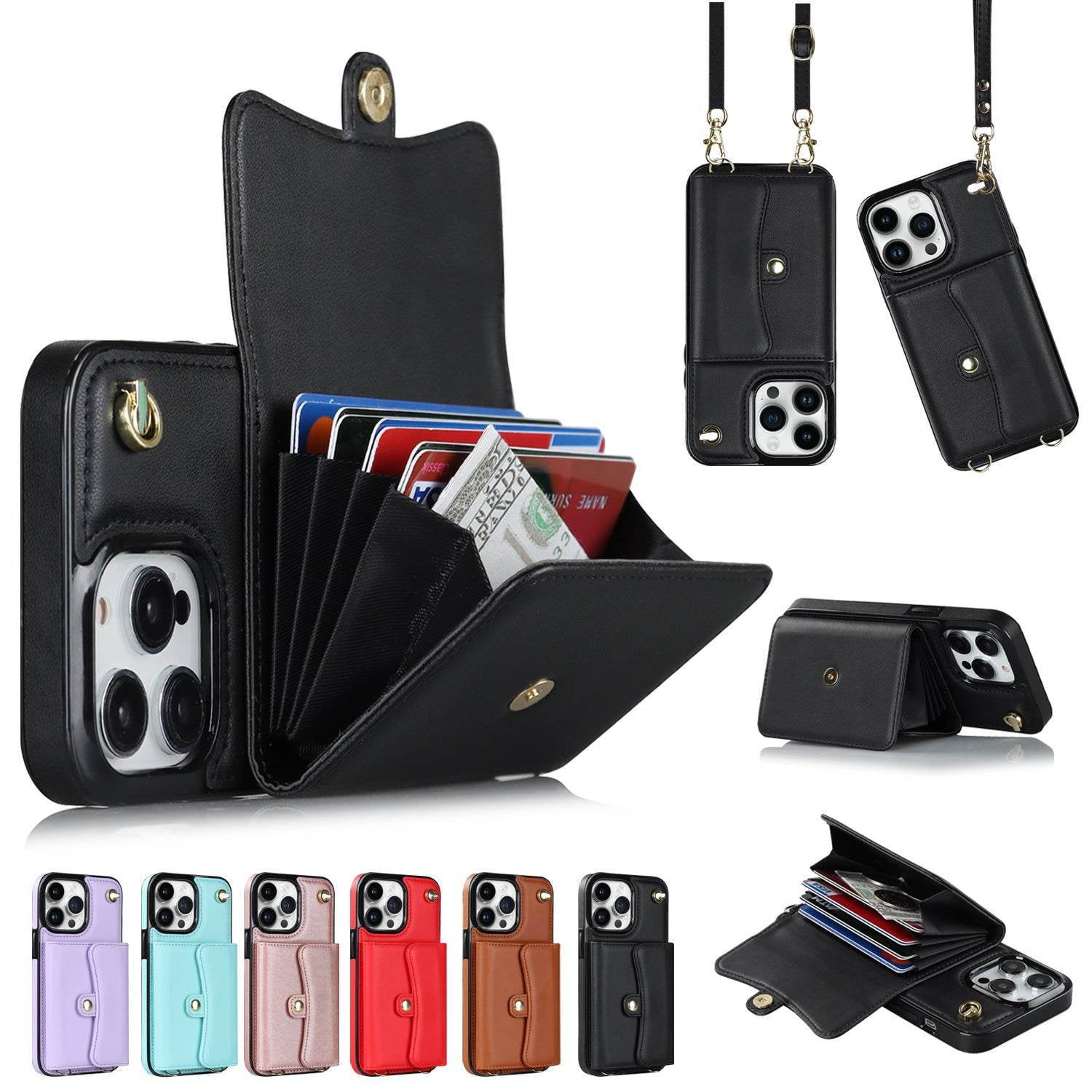 crossbody-card-holder-phone-case-multi-function-card-holder - Walmart.com