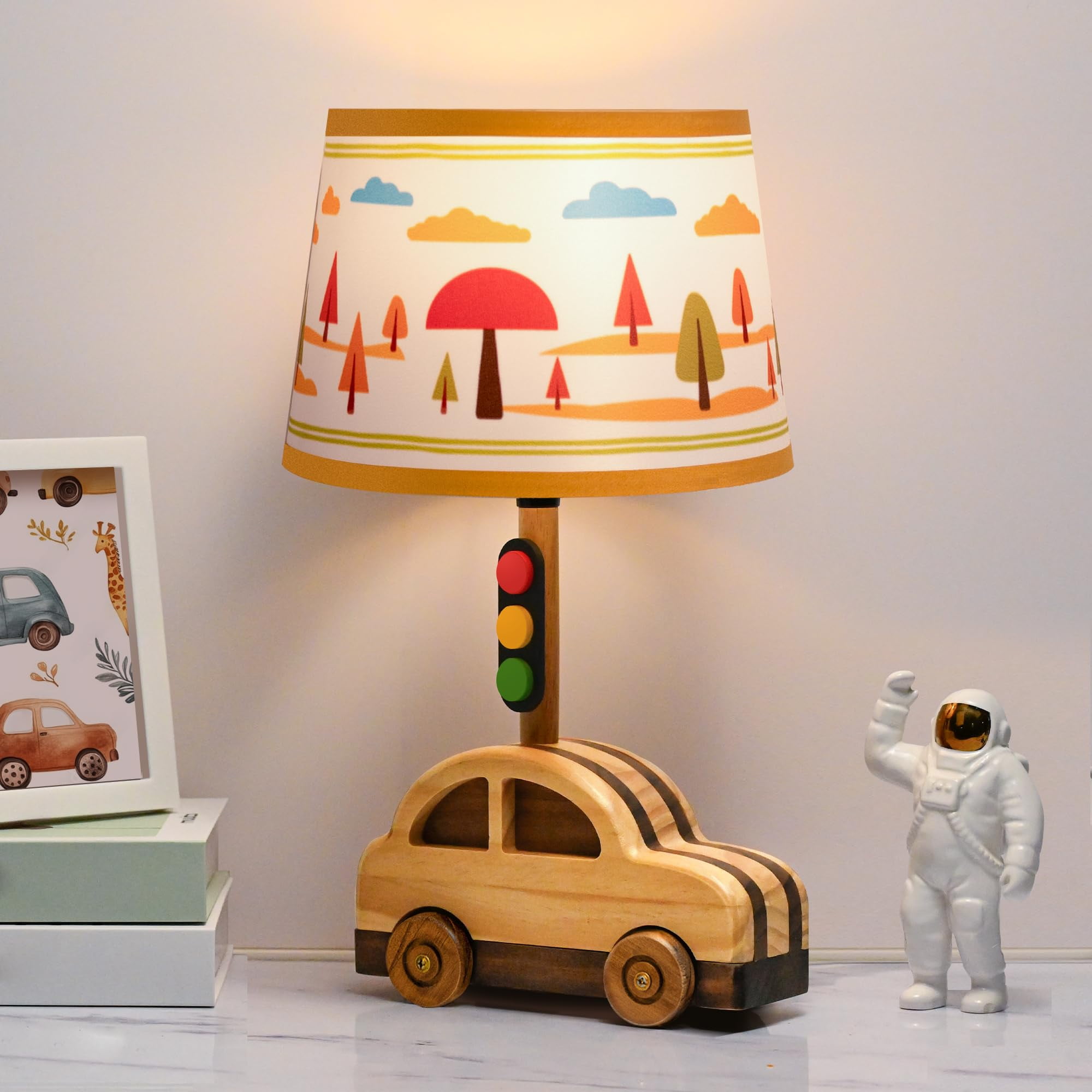 crossmoon Kids' Dimmable Table Lamp, UL/ETL Certified Child Safe ...