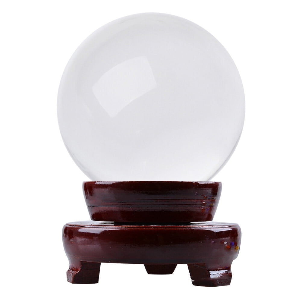 crystal ball 80MM Crystal Ball Photography Prop Meditation Ball ...