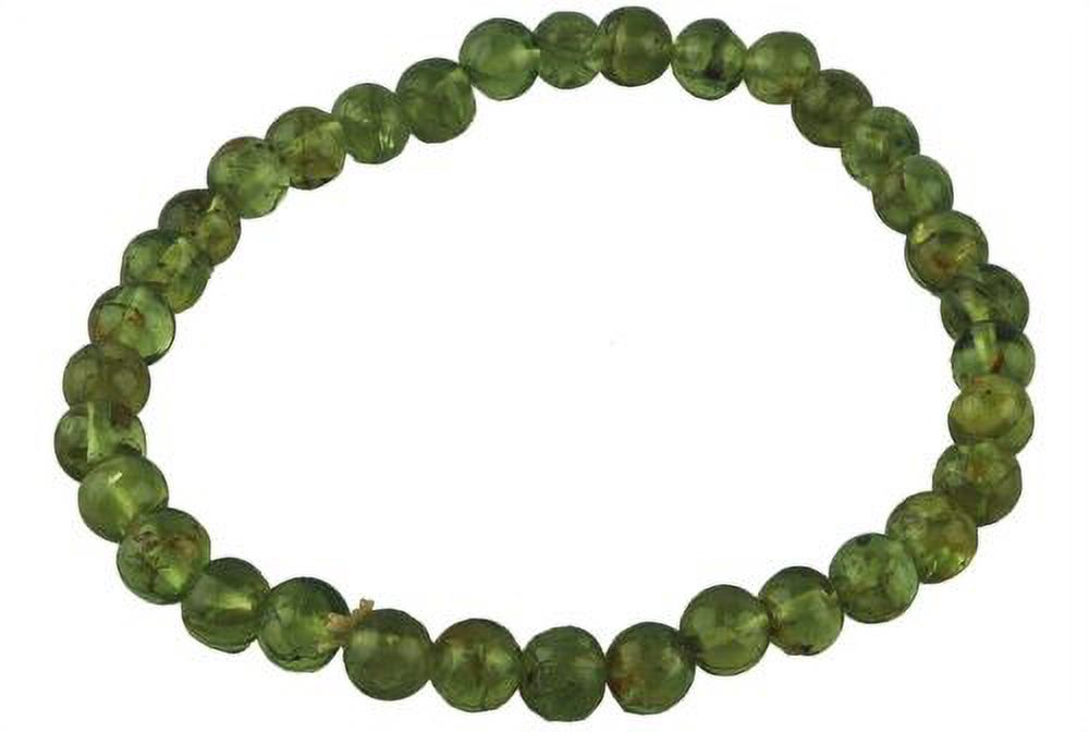 crystalmiracle BEAUTIFUL PERIDOT BEADED BRACELET CRYSTAL HEALING GIFT ...