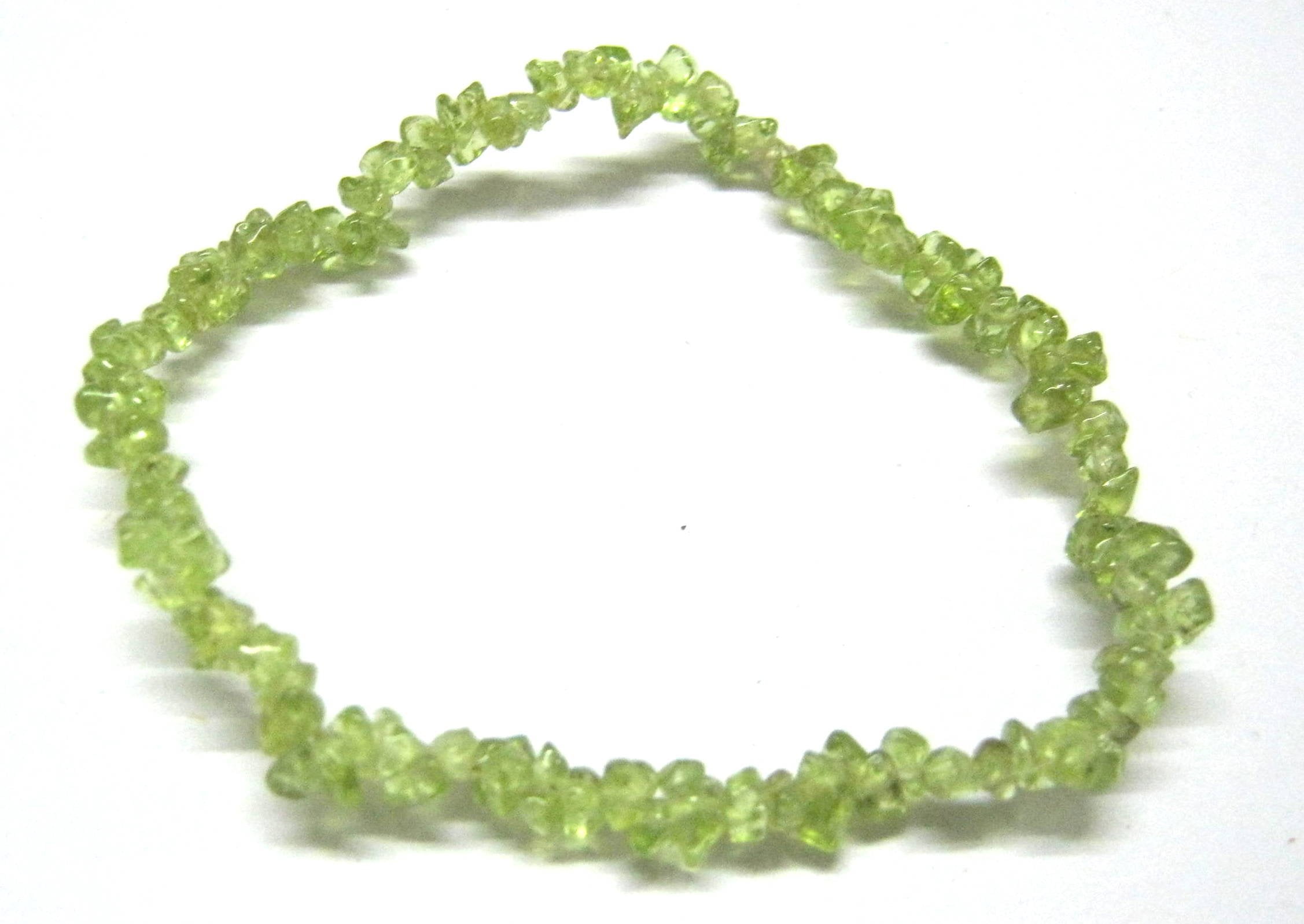 crystalmiracle Beautiful Peridot Bead String Crystal Healing Men Women ...
