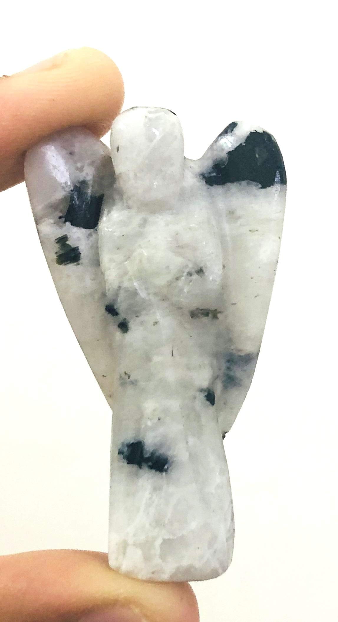 crystalmiracle Rainbow Moonstone Guardian Angel Crystal Healing Home ...