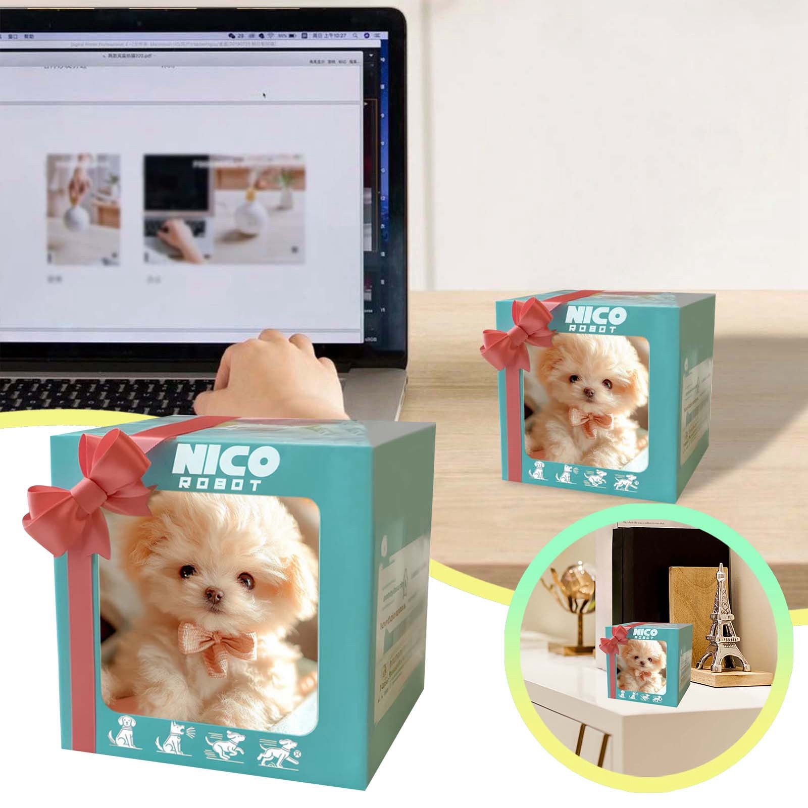 csnrgttpfsyt Adorable Robot Puppy Toy Interactive Soft And Cuddly ...