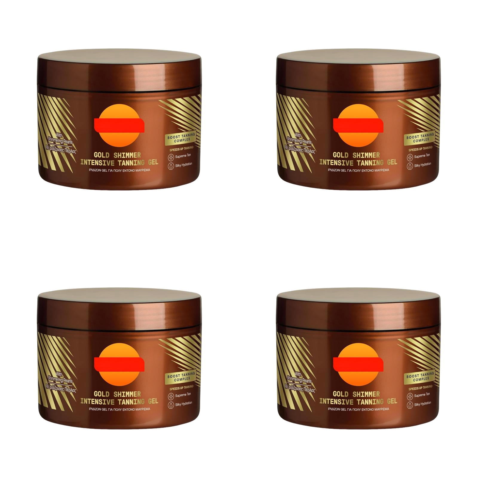 csnrgttpfsyt Gold Intensive Tanning Gel Instant Tan Enhancer With Water ...