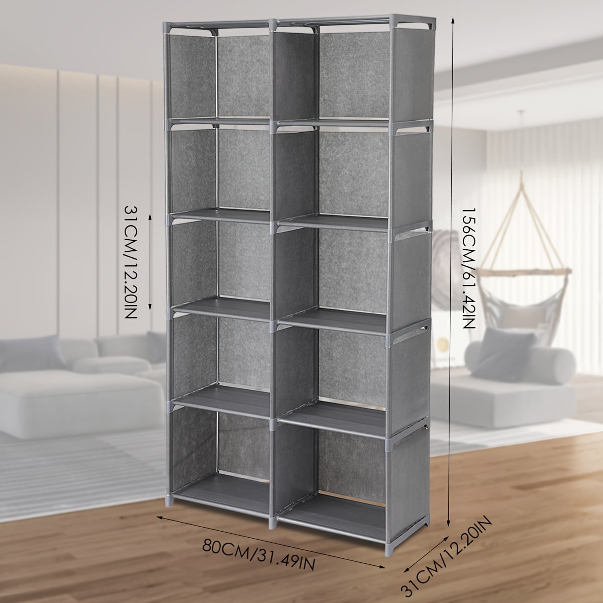 cube storage - 10-Cube Storage Organizer - DIY, Bookcase, Closet ...