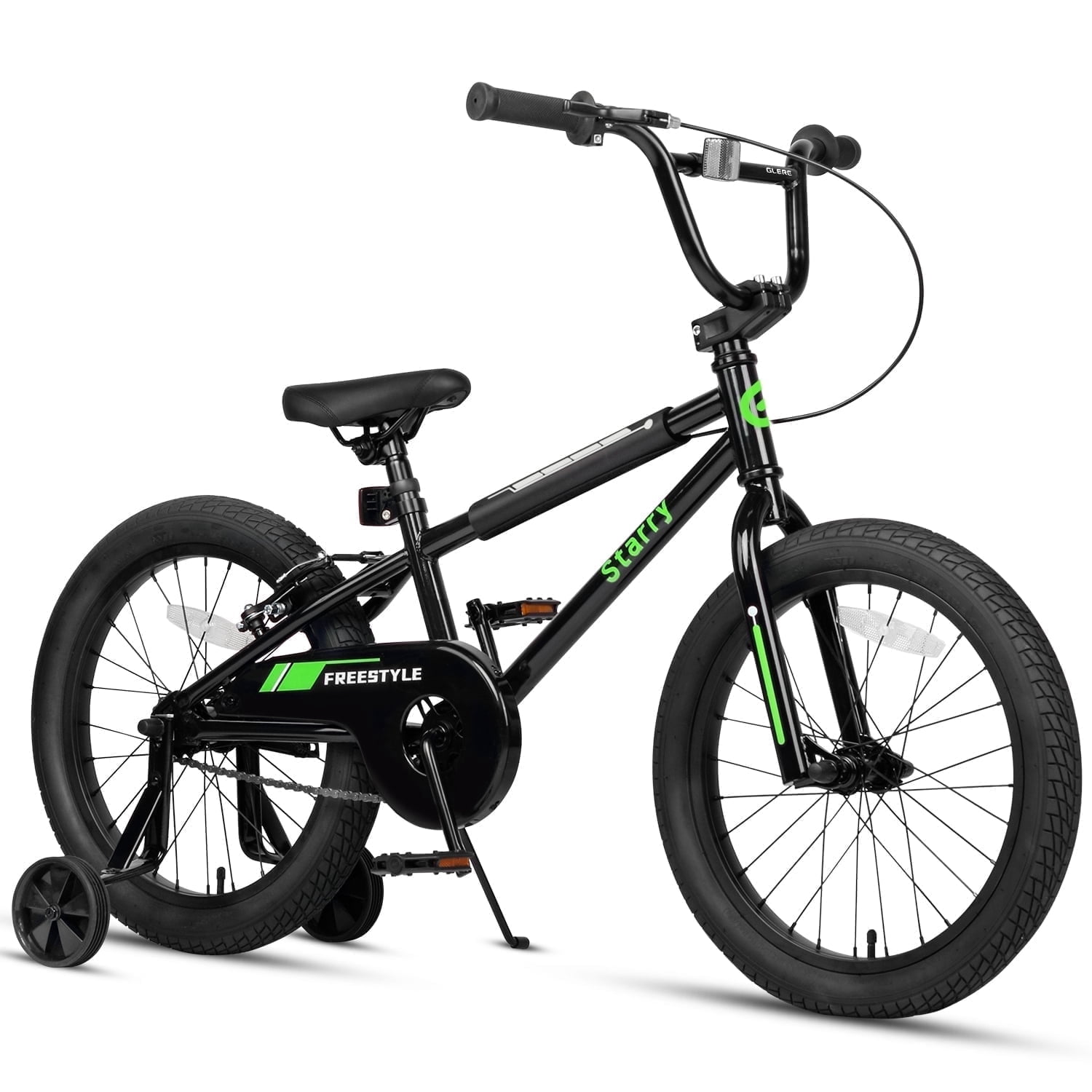 Glerc 18 Inch Little Kids Bike BMX Style Bicycle with Training Wheels ...