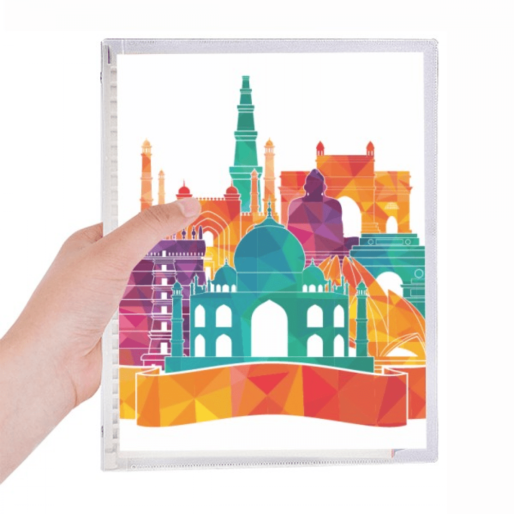 culture architecture landmark notebook loose diary refillable journal ...