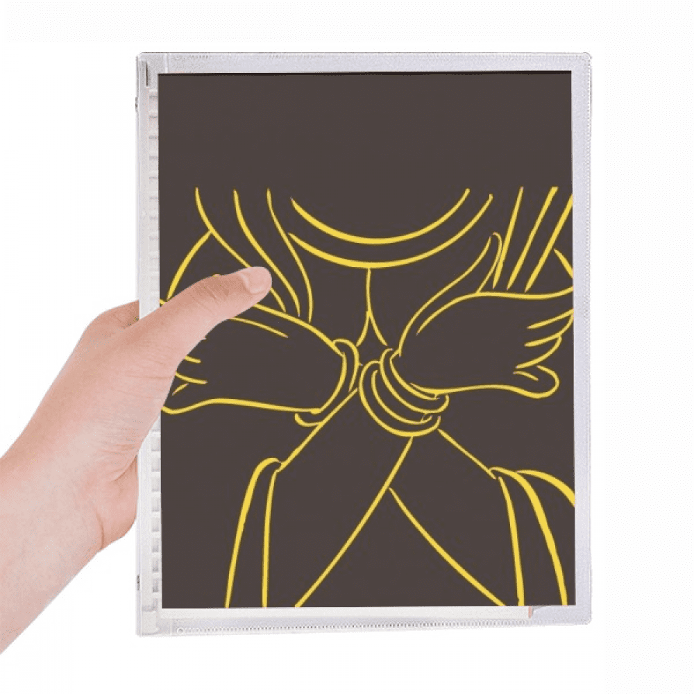 culture hand bust pattern notebook loose diary refillable journal ...