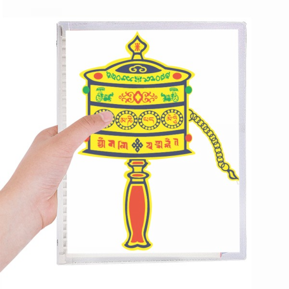 culture prayer wheel notebook loose diary refillable journal statiry ...