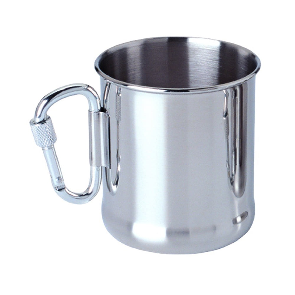 cup,Stainless Steel 500ml Cup With Cup With Carabiner Steel Cup Huiop ...