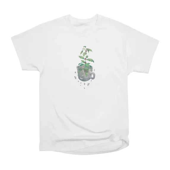 cup of coffee wabisabi T-Shirt Tee Gift For Him Merch For Her Apparel ...