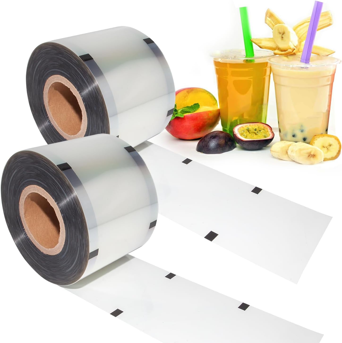 **cup sealing film | seals 3304 cups per roll | 90mm-105mm | compatible ...