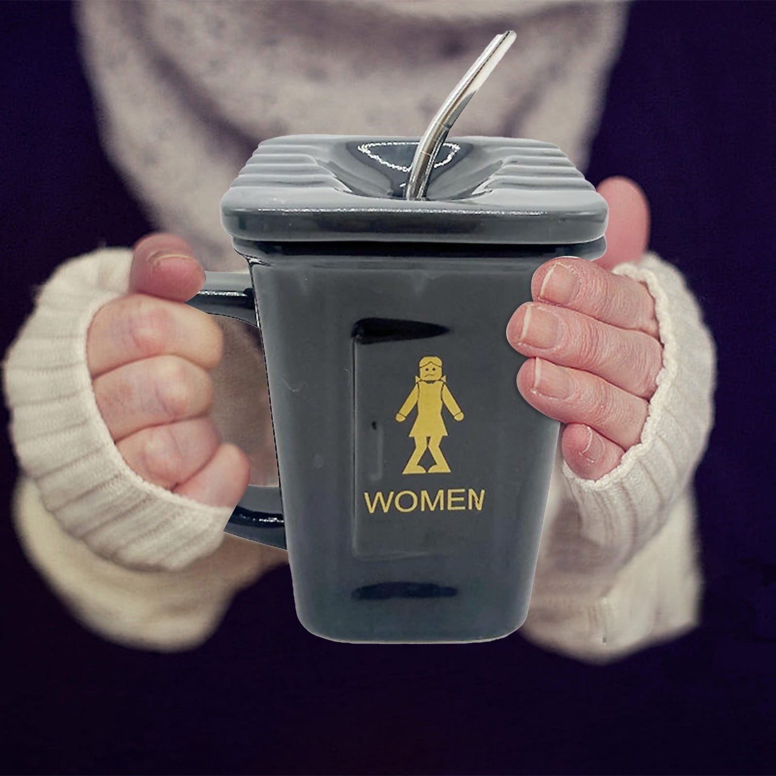 cupcake containers running water bottle for office Recycling Can Coffee ...