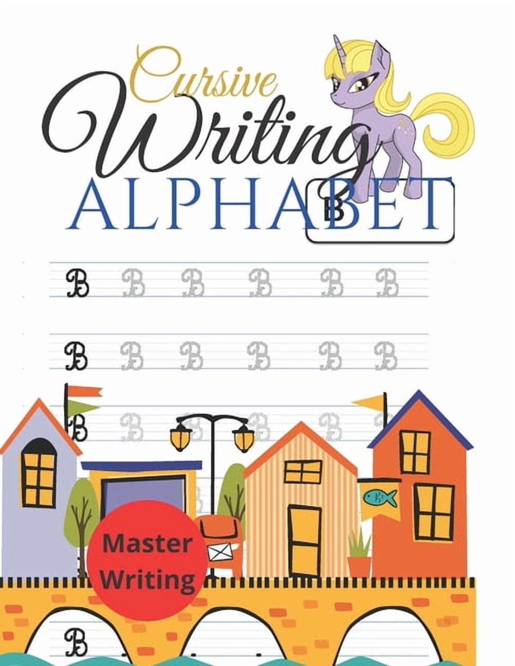 cursive writing alphabet: writing letters on cursive, practice ...