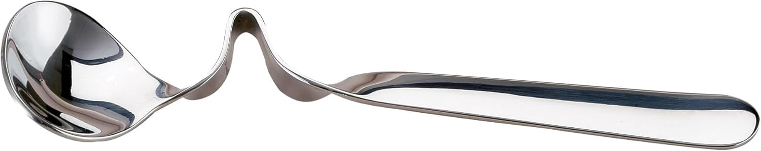 **curved handle honey spoon, 18/8 stainless steel, serve honey, jelly ...