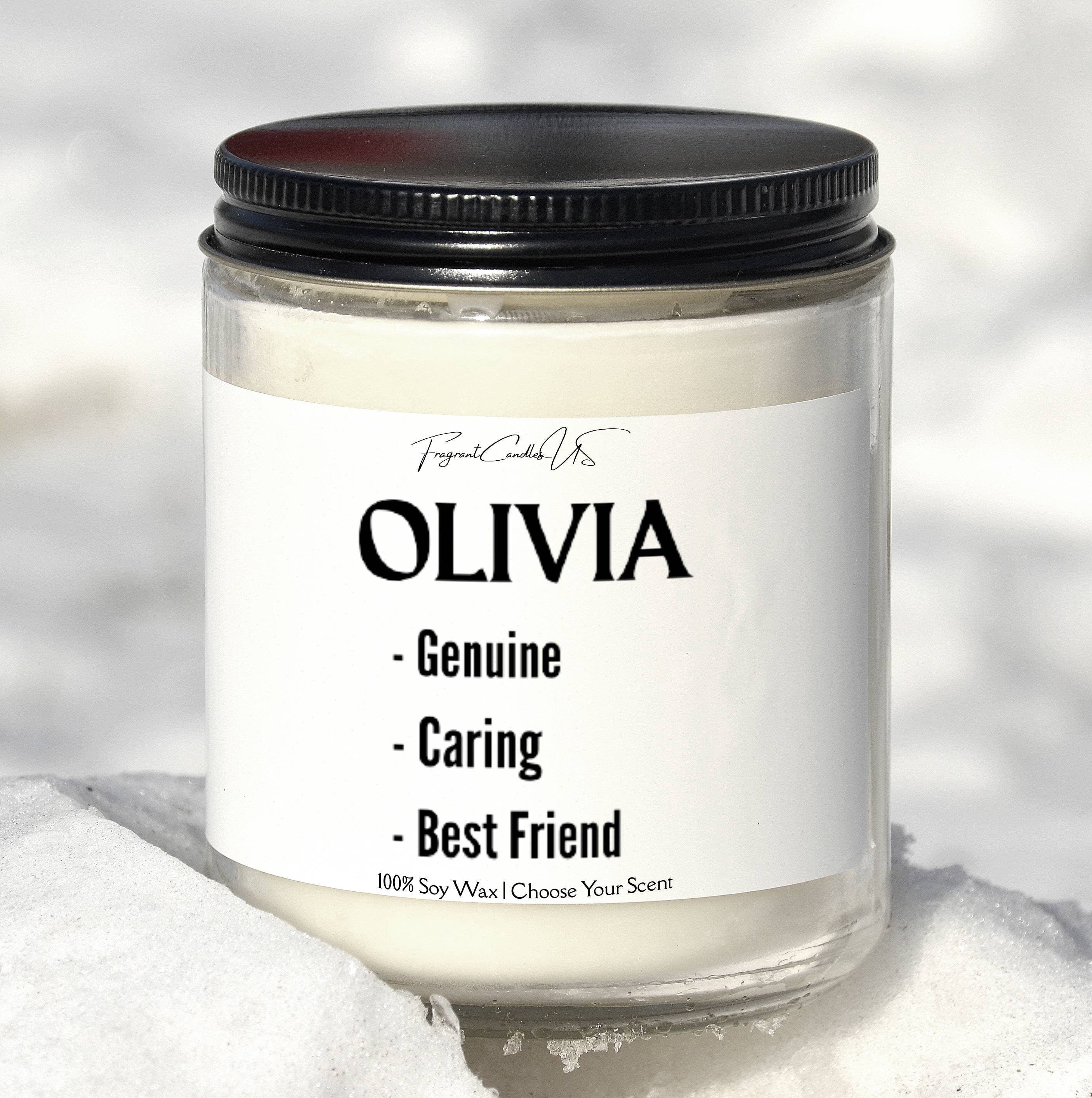 custom gift, custom name, Personalized Name Candle, Custom Name gift ...