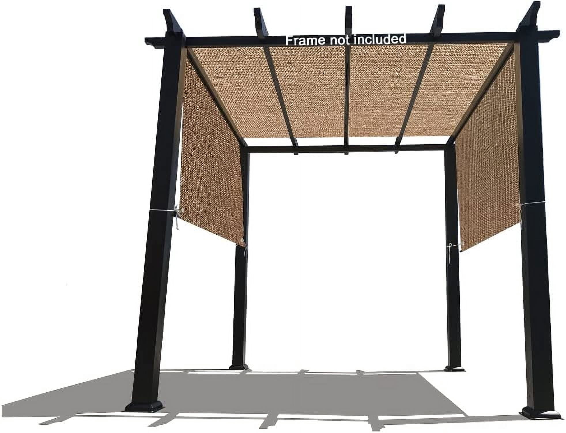 **custom hdpe permeable canopy sun shade cover replacement with rod ...