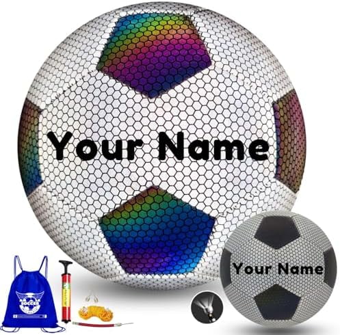 customized soccer ball size 3/4 /5, personalized soccer ball gift with ...