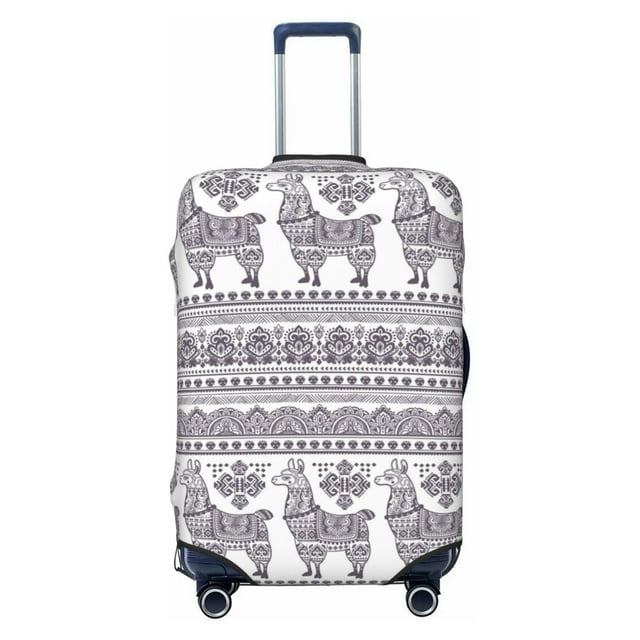 cute Alpaca Llama exotic Luggage Cover, Suitcase Cover for Luggage Fits ...